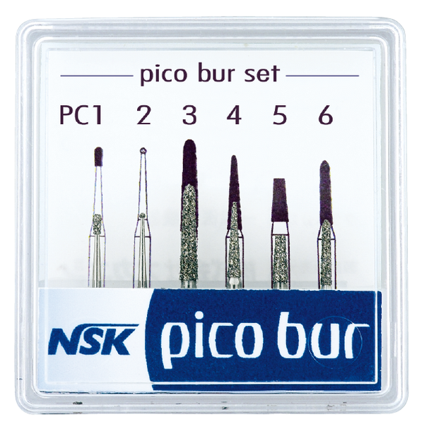 NSK Pico Bur (Pack of 3) – Borg Dental Australia